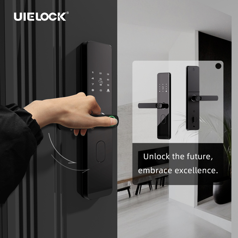D1-3 PLUS APP Smart Handle Fingerprint Door Lock - Buy Smart Lock With ...